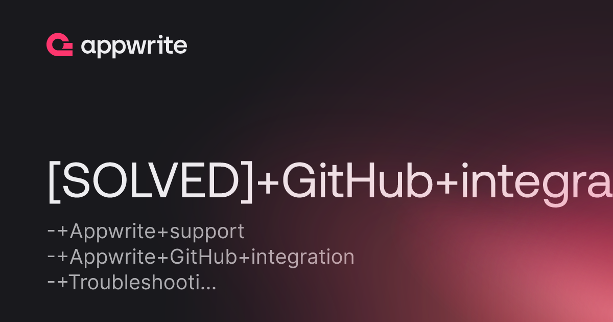 Solved Github Integration Stopped Working After 145 Threads
