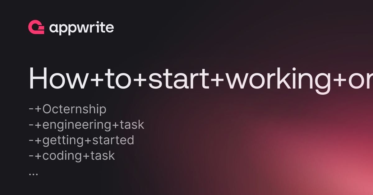 How to start working on Octernship task( engineering-task-1 ...