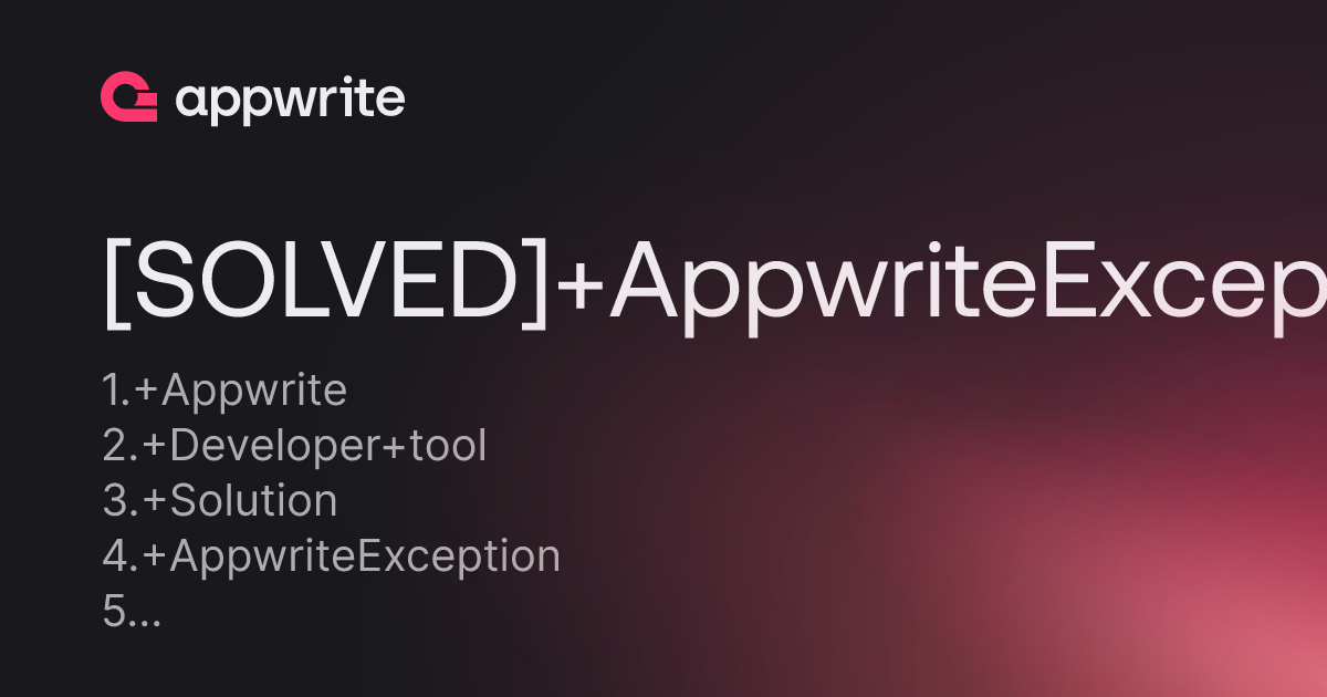 Solved Appwriteexception User Role Guests Missing Scope Account Threads Appwrite