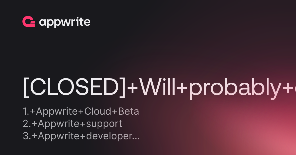 [closed] Will Probably Create 500 Documents Everyday Is It Possible In Appwrite Cloud Beta