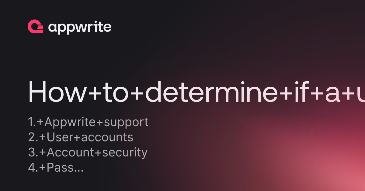 How To Determine If A User Has Set A Password For Their Account