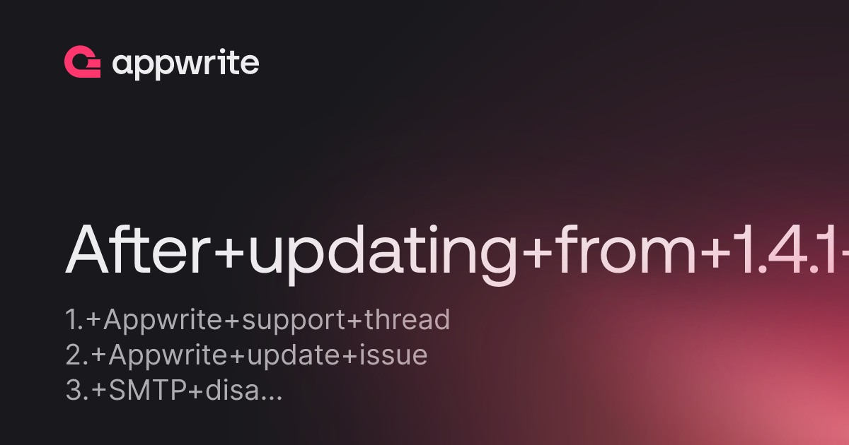 After Updating From 141 To 143 Smtp Disabled 503 Is Thrown