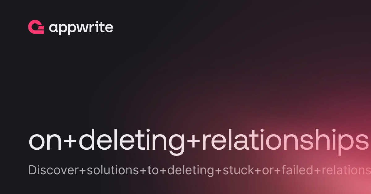 On Deleting Relationships From Collection Showing It As Processing Or Stuck Forever Threads