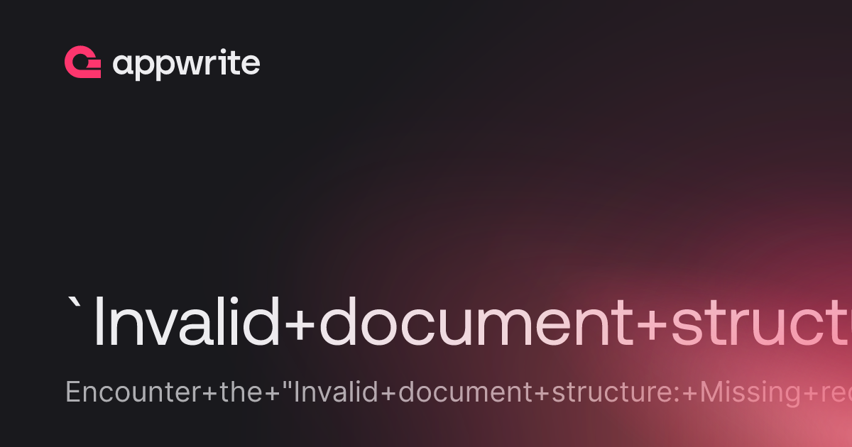 `Invalid document structure: Missing required attribute "expire"` on ...