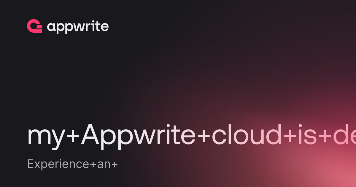 My Appwrite Cloud Is Dead Error 500 After Running Migration Threads