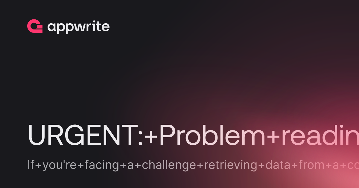 URGENT: Problem reading data from the collection with a relational ...