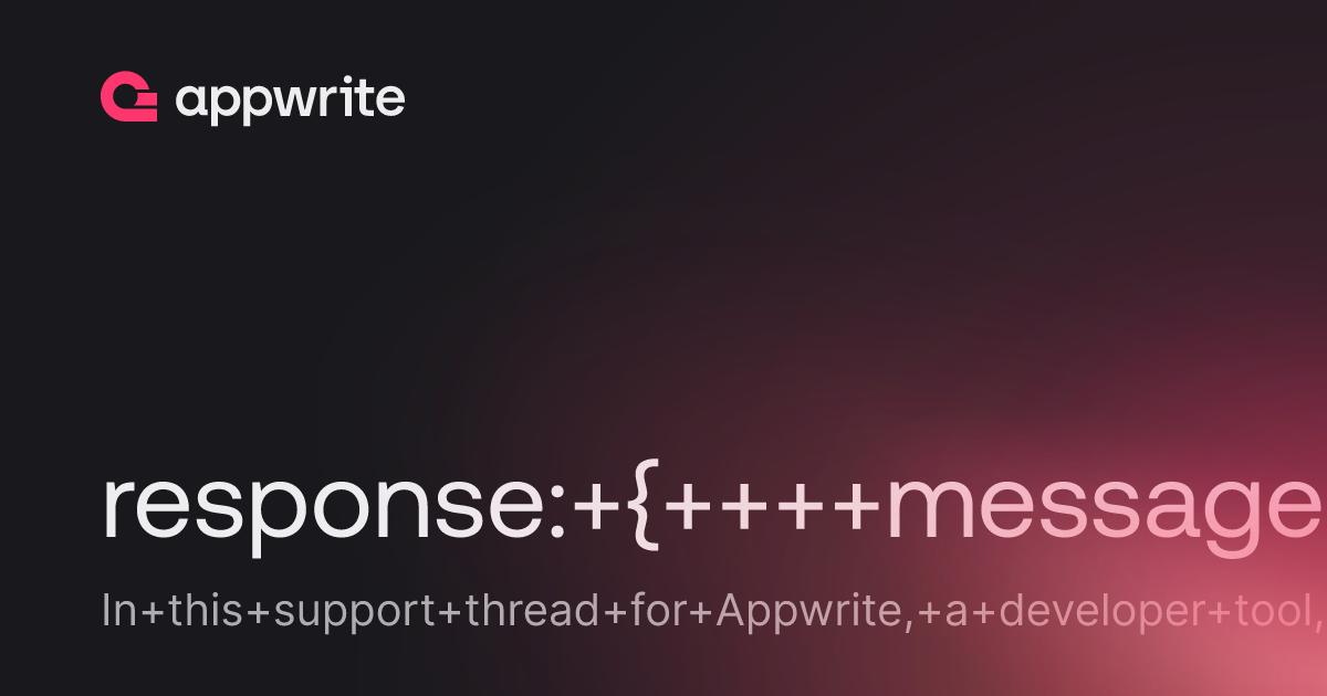 response: { message: 'Server Error', code: 500, type: 'general_unknown ...