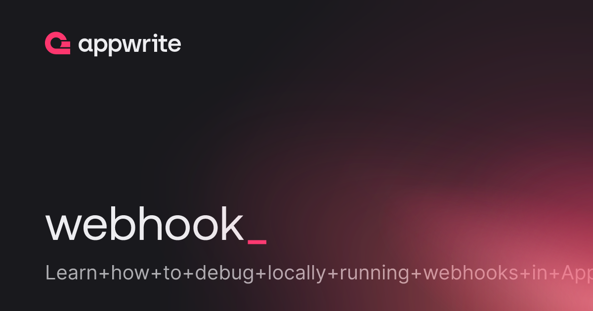 Webhook Threads Appwrite