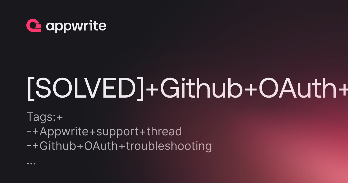 Solved Github Oauth Redirects To New Page Creating Two Tabs Threads