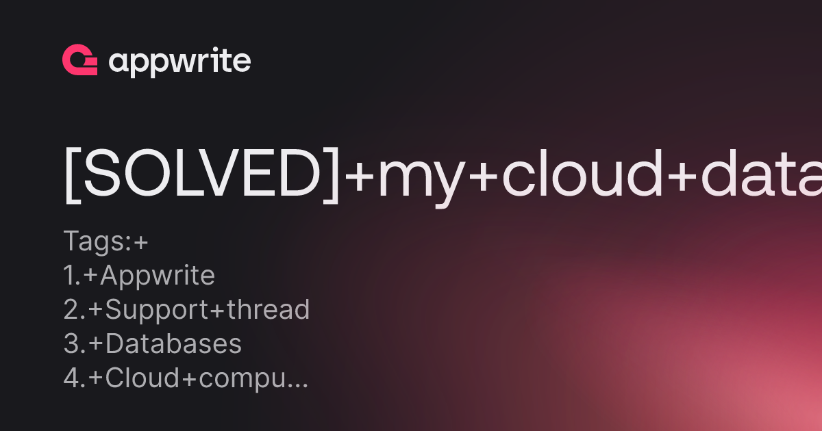 Solved My Cloud Database Always Gives 500 Internal Error For My Itemsblocker Collection