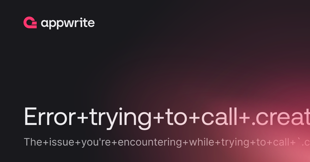 Error Trying To Call Createpush Does Not Show In Xcode Autofill As An Option Either