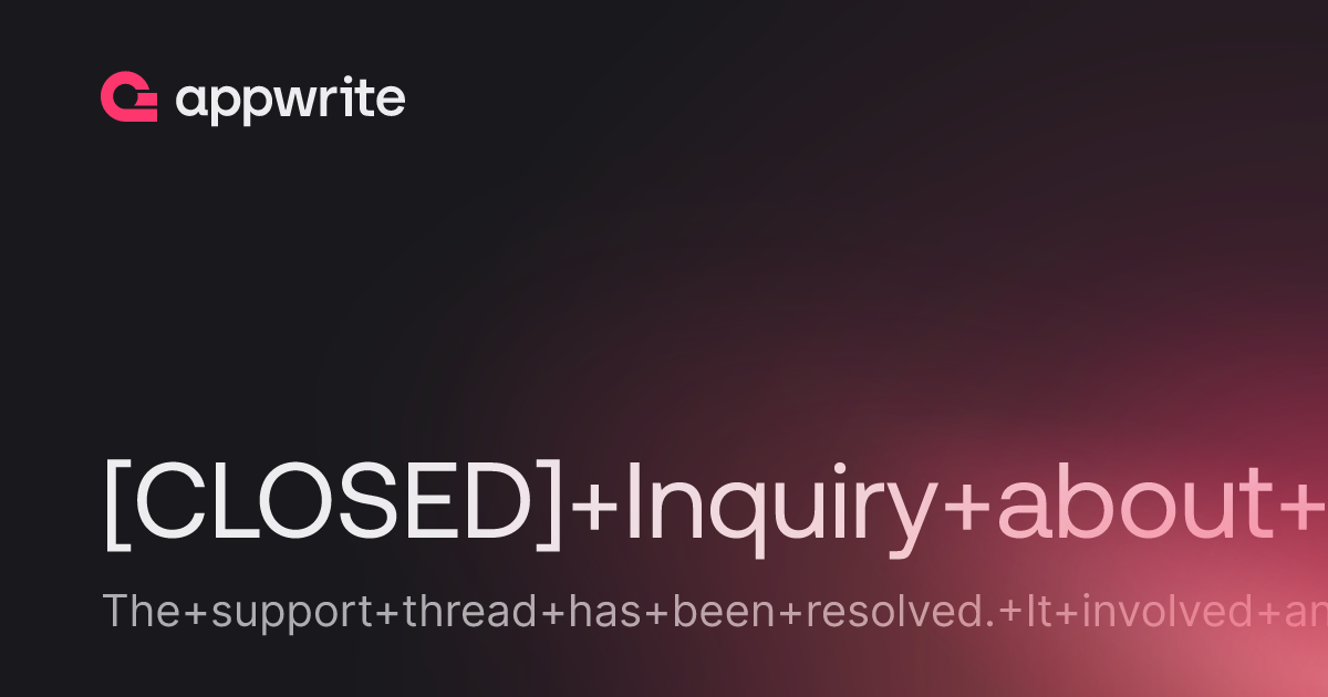 Closed Inquiry About Connecting S3 Storage And Specifying An Endpoint