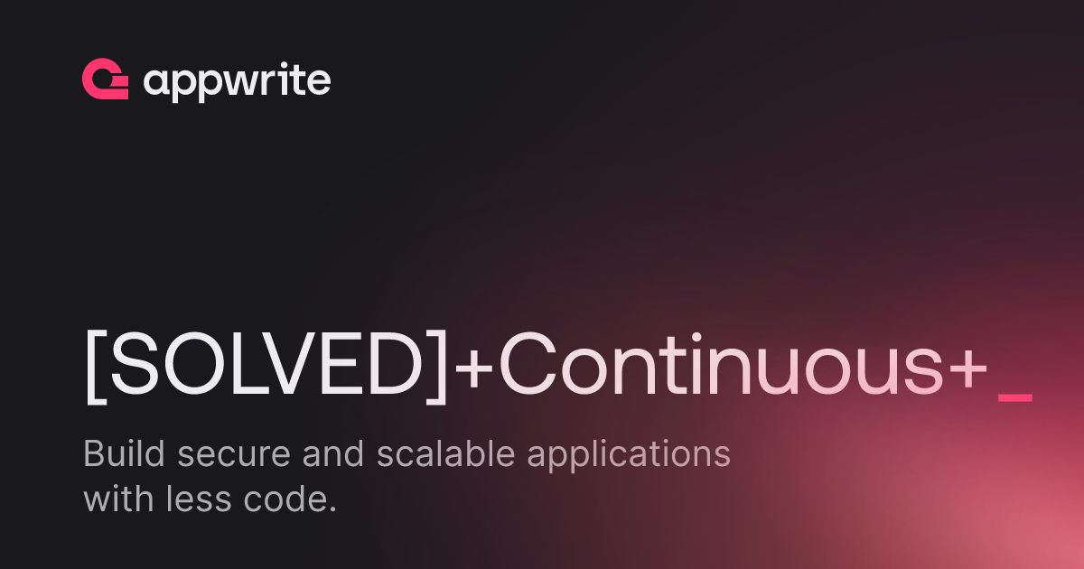 Solved Continuous Etimedout Error While Using Appwrite Cli For Cloud Functions Threads