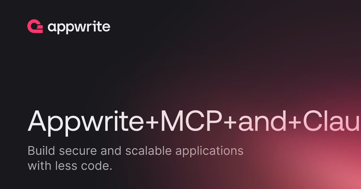 Appwrite MCP and Claude Code - Docs - Appwrite