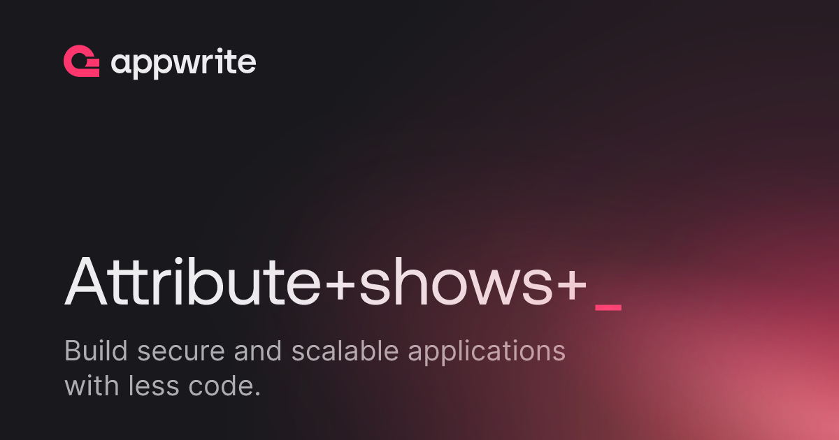 Attribute Shows Processing More Than 2 Days Threads Appwrite