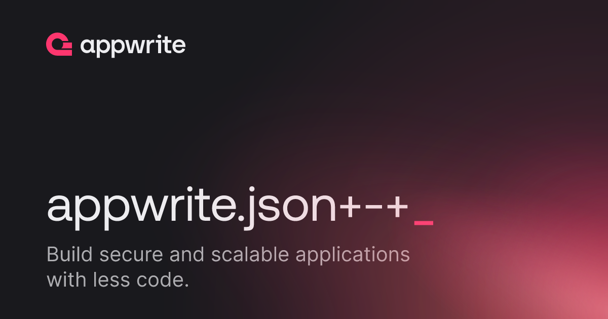 Appwrite Json Variables Not Deploying Threads Appwrite